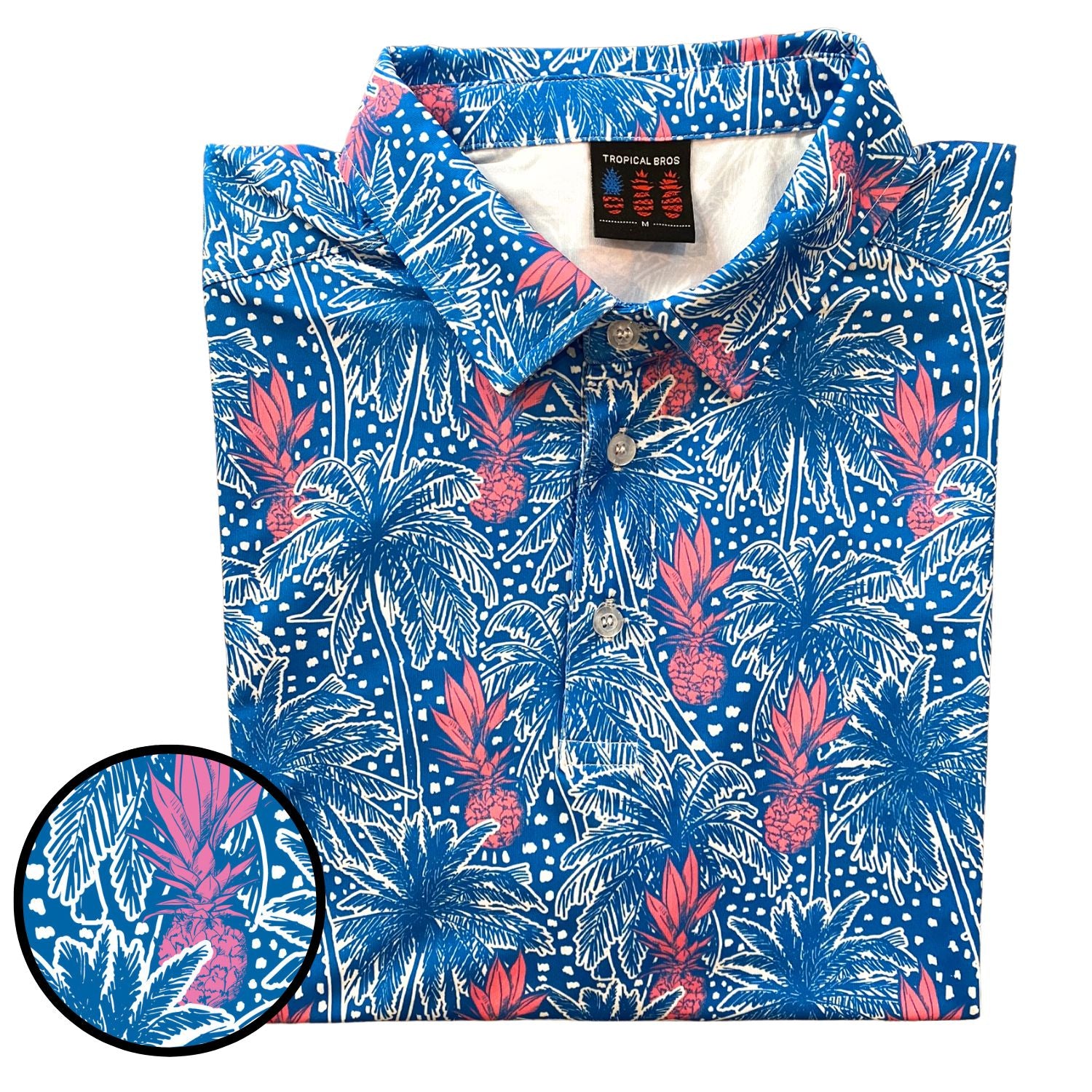 Pineapple Palms Everyday Polo – Tropical Bros